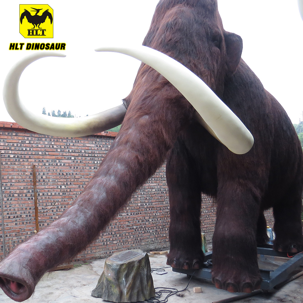 HLT Life Size Animatronic Mammoth For Sale
