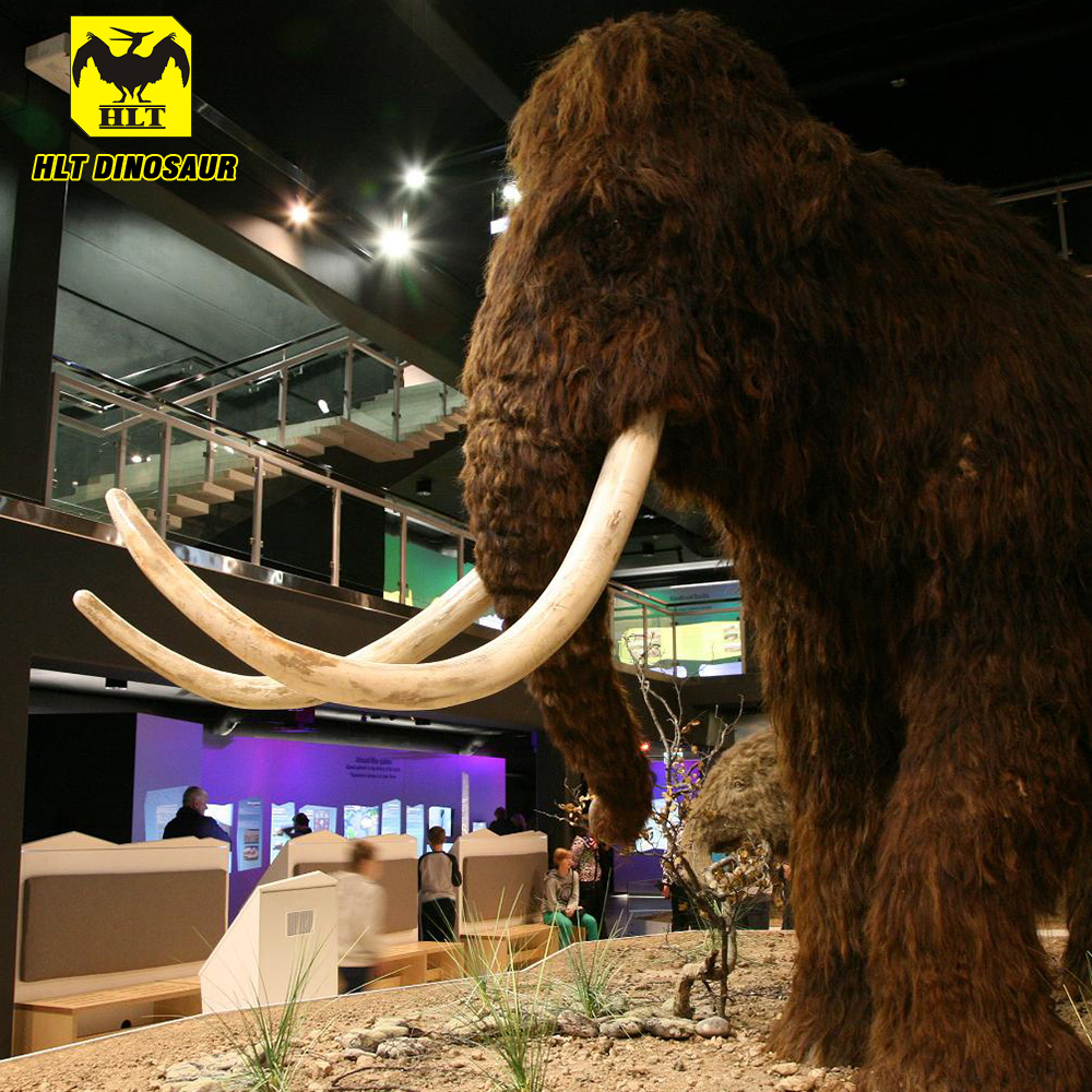 HLT Life Size Animatronic Mammoth For Sale
