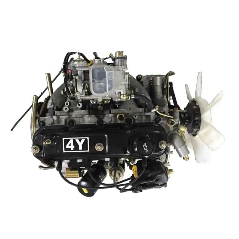 Complete Truck Engine 4y Engine Assembly 2.2l For Toyota Hiace Box ...