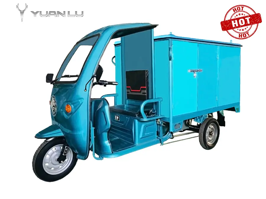 Electric Express Car 3 Wheel Tricycle Express Delivery Electric ...