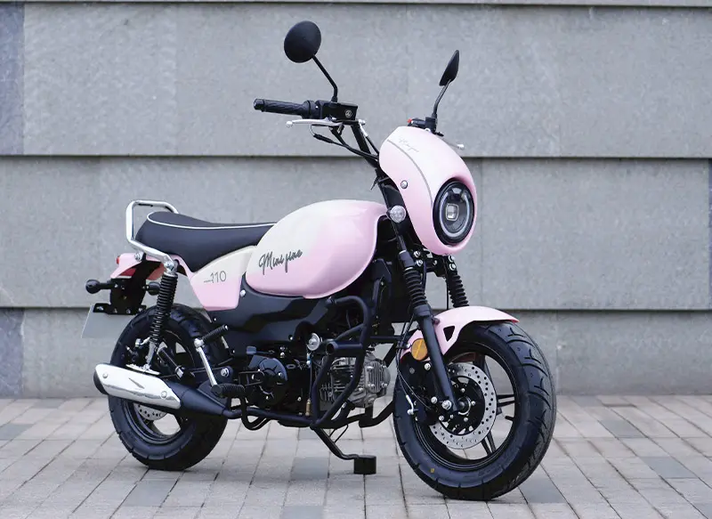 HS110-E Pink MINI Motorcycle