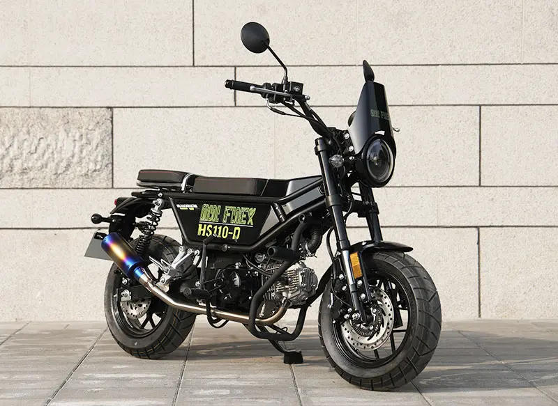 HS110-D Black MINI Motorcycle