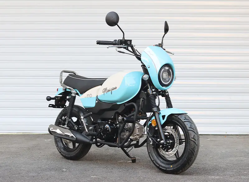 HS110-E Blue MINI Motorcycle