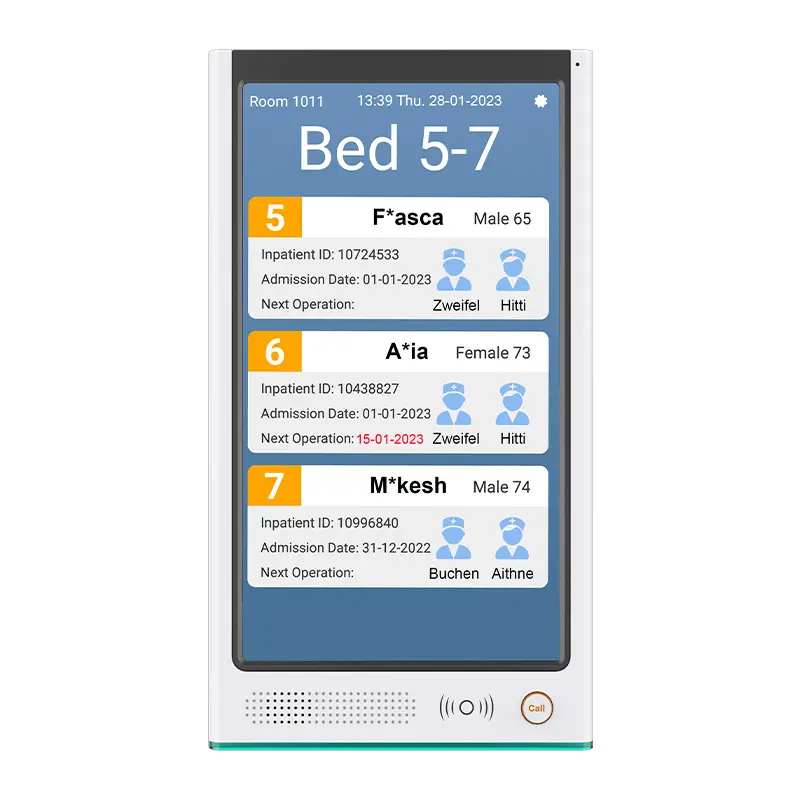 CLEAR-RS-A13D1 Ward Door Tablet