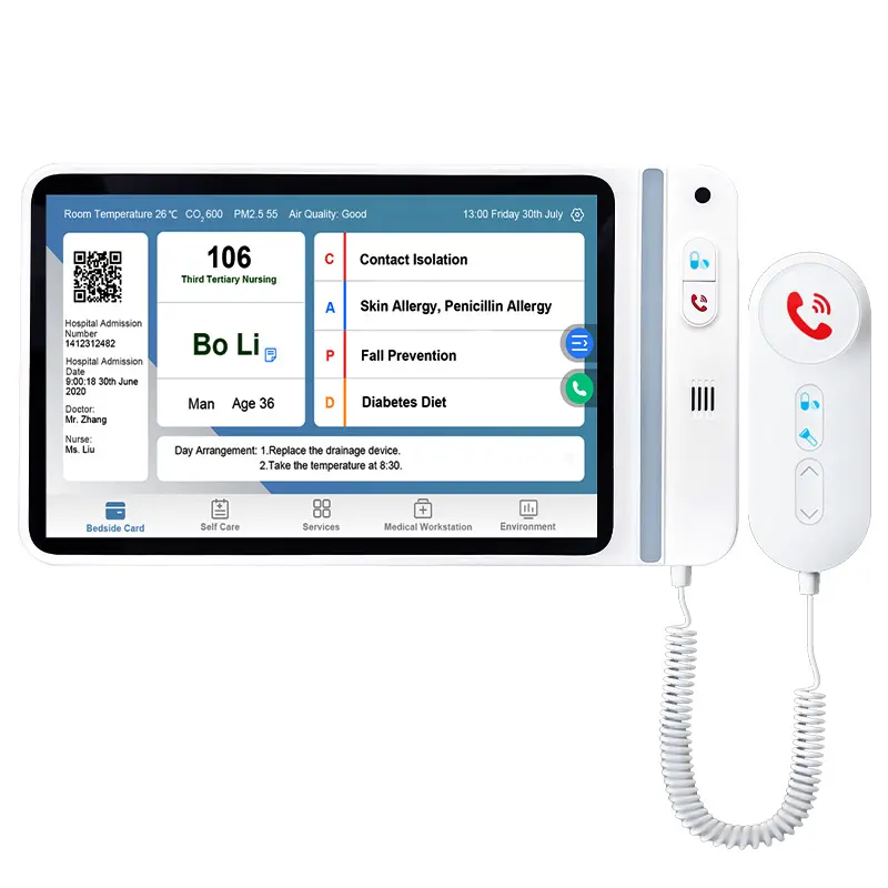 CLEAR-PS-B10Z1 Interactive Bedside Tablet